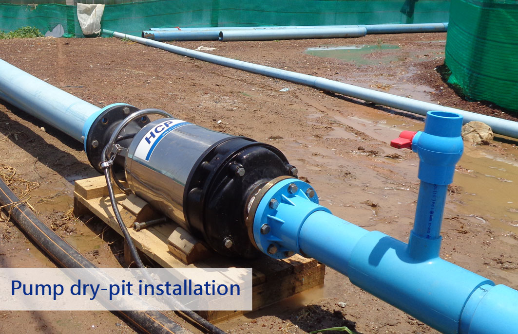 Long distance water supply project. Chachoengsao, Thailand.